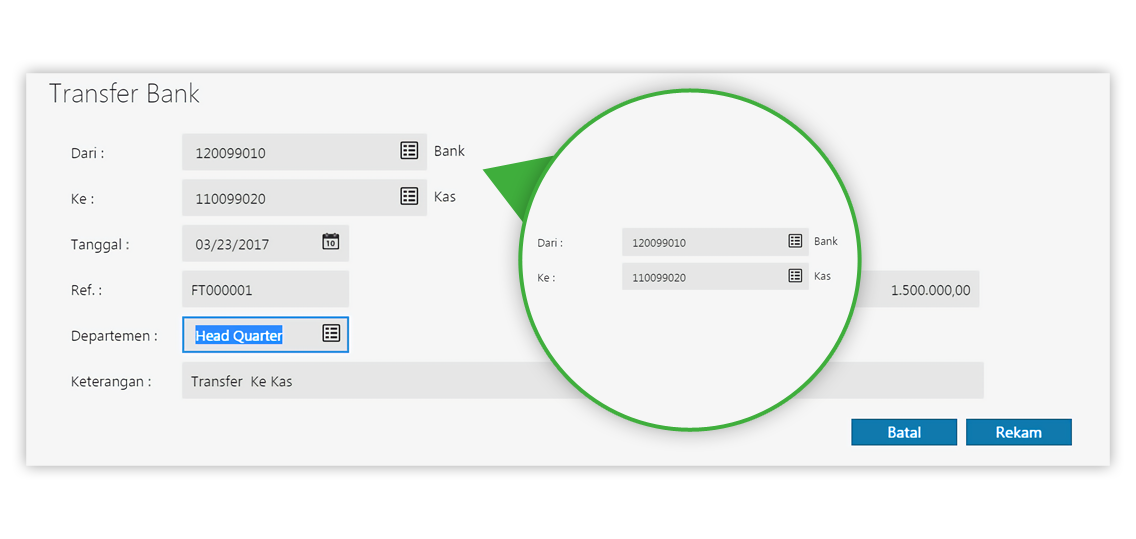 transfer antar bank - Zahir Online - Software Akuntansi Online - Cloud ...